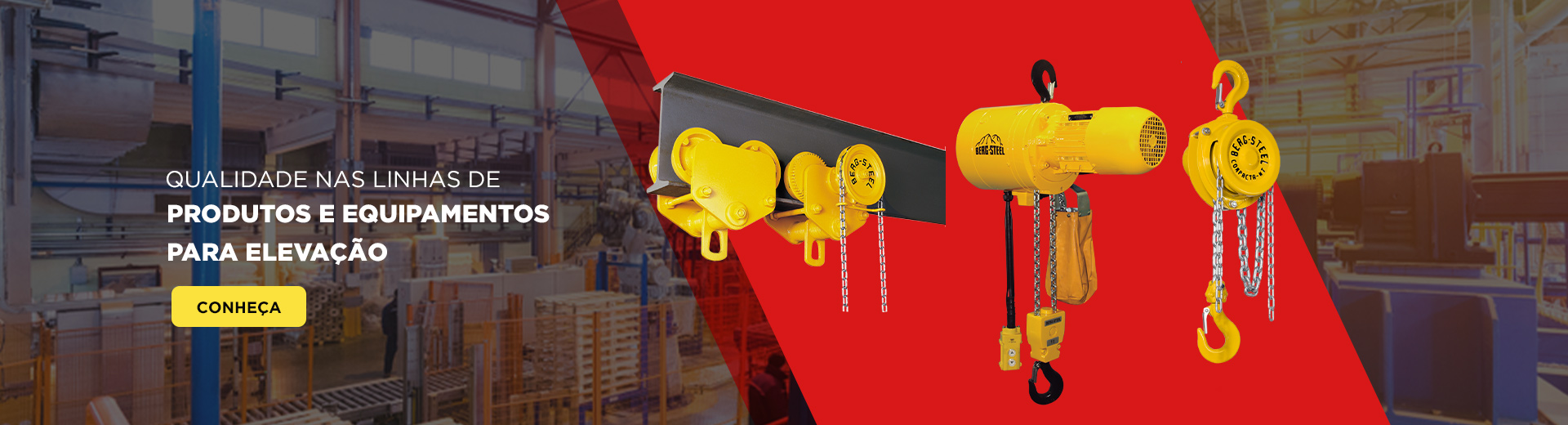 Berg-Steel | Equipamentos para elevação de cargas